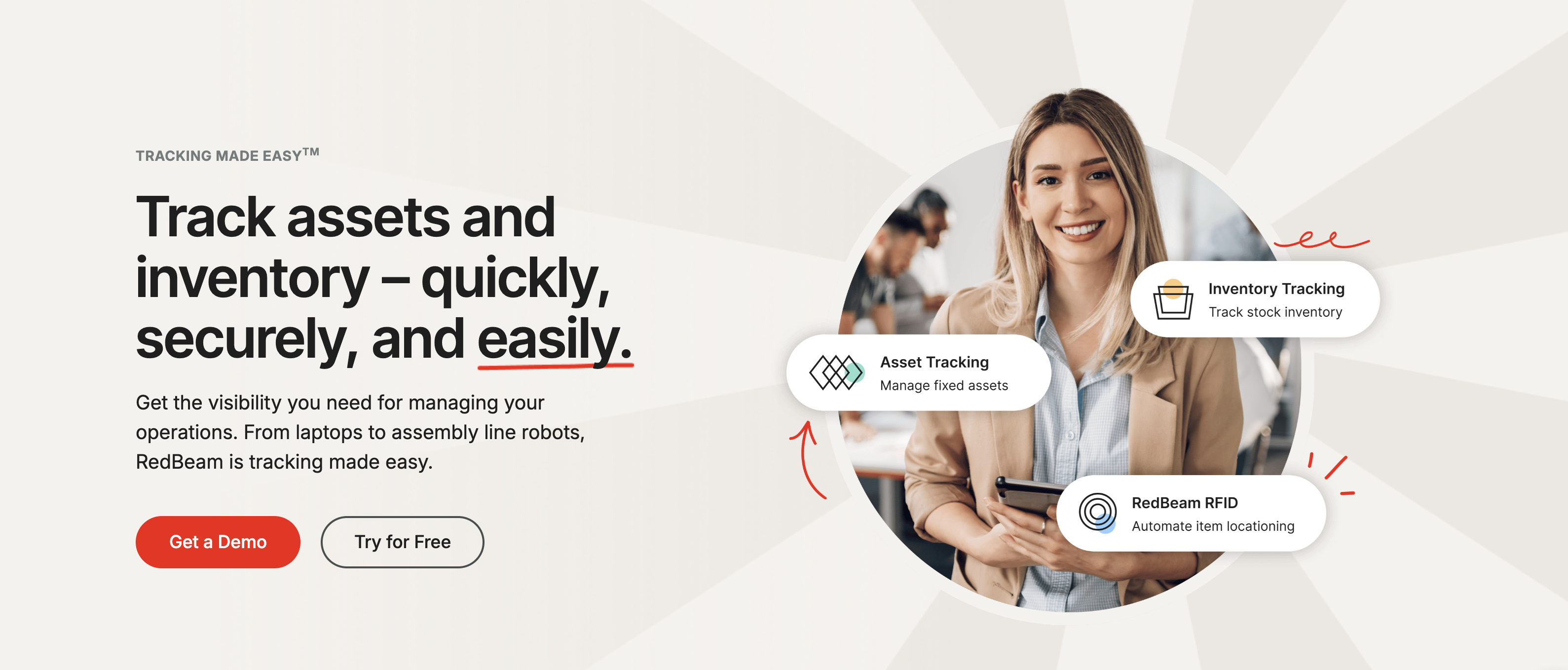 RedBeam Tracking Made Easy